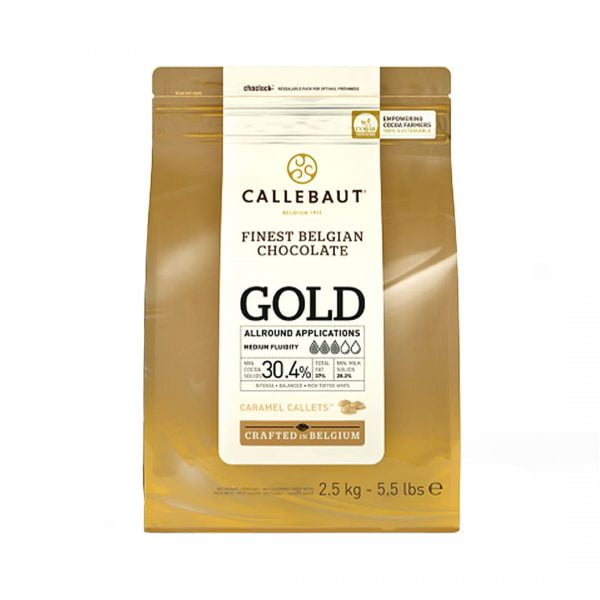 CALLEBAUT Gold Caramel Callets | Malaysia | Essentials.MY