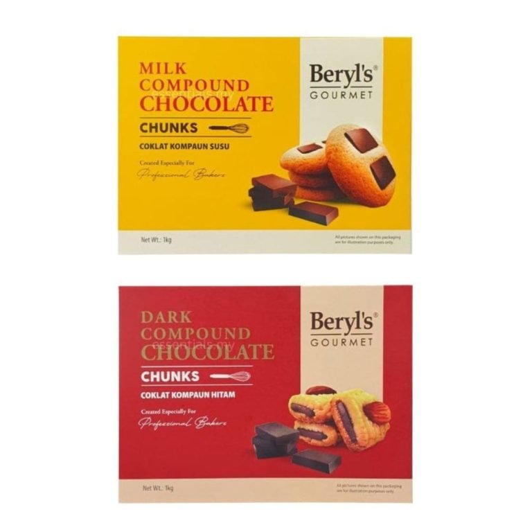 BERYL'S GOURMET Compound Chocolate Chunks 1KG | Malaysia