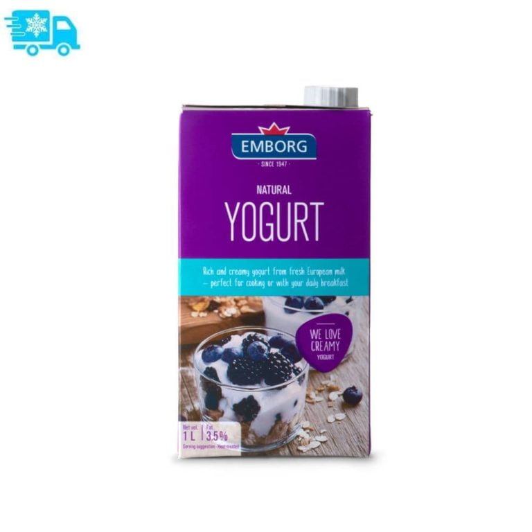 EMBORG Plain Yoghurt 1L | Malaysia | Essentials.MY