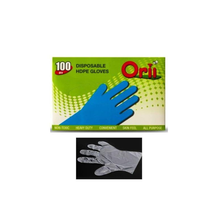 ORIL Disposable HDPE Glove 100pcs | Malaysia | Essentials.MY